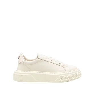 Casadei Femme, Chaussures, Blanc, Taille: 40 EU Baskets Blanc Lait Vente