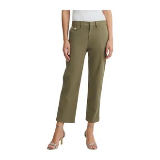 Liu Jo Gr&uuml;ne Moos Hose Stilvolles Modell - - Trousers - Damen - Gr&uuml;n - W26