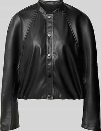 someday Jacke in Leder-Optik mit Stehkragen Modell Nairi