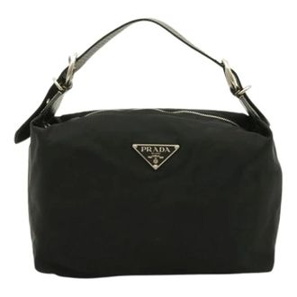 Prada Pre-owned Sac bandouli&egrave;re vintage en nylon - Femme - Pre-owned - Noir - Taille: ONE Size