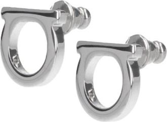 Ferragamo Gancini Large Earrings