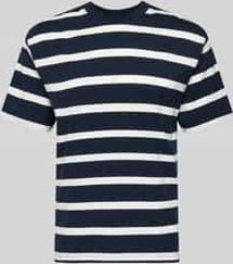 Mc Neal T-Shirt mit geripptem Rundhalsausschnitt