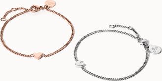 Purelei Tiny Heart Armband Set