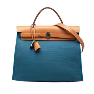 Herm&egrave;s Pre-owned Herbag Zip 31 - - Pre-owned - Damen - Blau - ONE SIZE