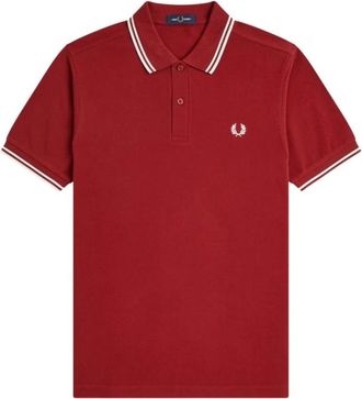 Fred Perry Homme, Tops, Rouge, Taille: 2XL Polo M3600