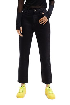 Desigual Womens Denim_Scarf, 2000 Black Jeans, 36