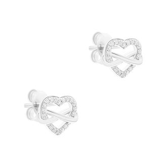 s.Oliver Ohrring - Elegante Ohrstecker aus poliertem 925er Sterlingsilber - silber - wasserfest & hautfreundlich