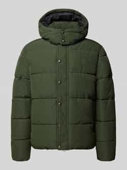 Superdry Steppjacke mit Kapuze und Rei&szlig;verschluss