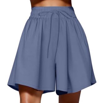 Generic Short a Paillette Femme Shorts Fitness &Eacute;lastique Anglaise Cerises Piscine Paillettes Marche Electrostimulation Maille Yoga Mariniere Footing Rayure 5 