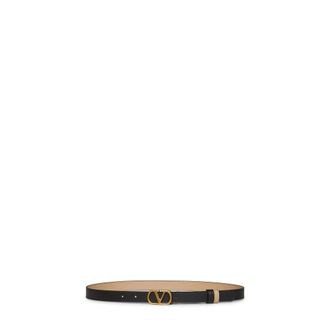Valentino Garavani VLogo Signature Wendeg&uuml;rtel - - Accessories - Damen - Schwarzk - 85 CM