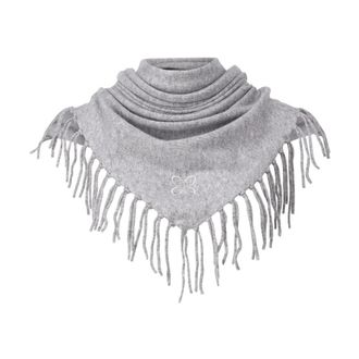 Codello Kaschmir Strickschal - - Accessories - Damen - Grau - ONE SIZE