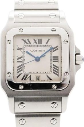 Cartier unisex, Pre-owned, Gris, Taille: ONE Size Montre Vintage Pre-owned