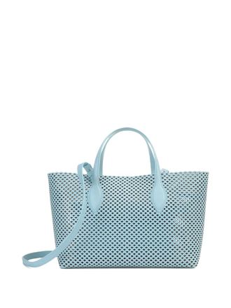 Sergio Rossi mini sac à main Mermaid en cuir - Bleu