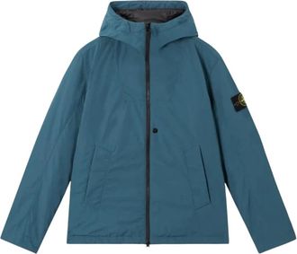 Stone Island Homme, Vestes, Bleu, Taille: XL Micro Twill Blouson