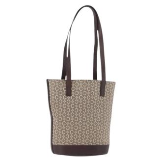 Celine Pre-owned Vintage Macadam Canvas Tote Bag - Femme - Pre-owned - Beige - Taille: ONE Size
