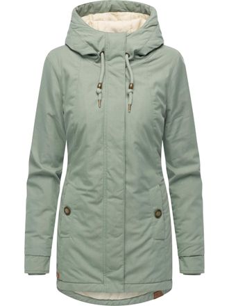 Ragwear Damen Winterparka warme Winterjacke mit Kapuze Monadena Parka YOUMODO Dusty Green Gr. XXL