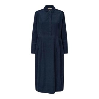 Masai Nysandra Hemdkleid - - Dresses - Damen - Blau - S