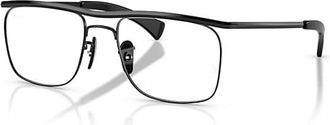 Ray-Ban Rb6519m Optics Scuderia Ferrari Collection Schwarz Fassung Klar Glas Polarisiert 52-18