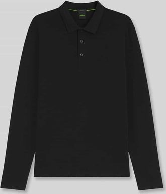 HUGO BOSS Regular Fit Poloshirt aus reiner Baumwolle Modell Plisy