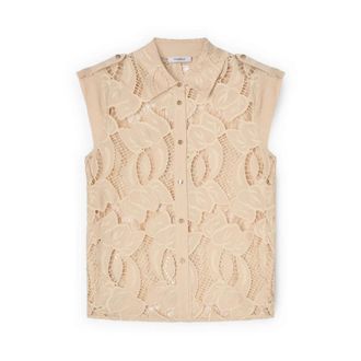 Motivi Damen, Blusen & Hemden, Beige, LGr&ouml;&szlig;e