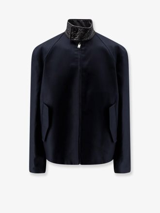 Bottega Veneta Harrington compact cotton gabardine jacket - BOTTEGA VENETA - gender_Man