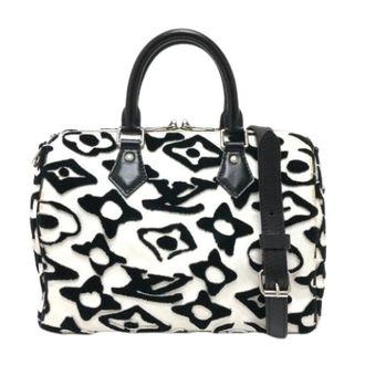 Louis Vuitton Pre-owned M45563 Sac Boston - Femme - Pre-owned - Blanc - Taille: ONE Size