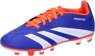 adidas Unisex Predator Club Football Boots Flexible Ground, Lucid Blue/Cloud White/solar red, 43 1/3 EU