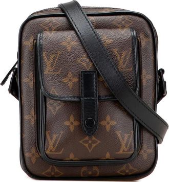 Louis Vuitton sac à bandoulière Macassar Christopher Wearable (2021-2025) - Noir