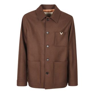 Valentino Garavani Caban Jacke - - Jackets - Herren - Braun - XL