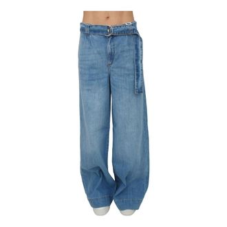 Fracomina Damen, Jeans, Blau, W28Gr&ouml;&szlig;e