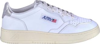 Autry Femme, Chaussures, Blanc, Taille: 37 EU Medalist Low