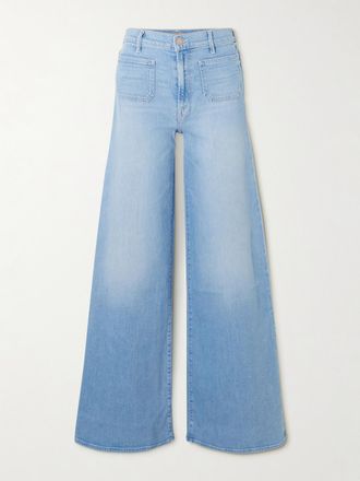 Mother Jean Large Taille Haute The Patch Pocket Undercover Sneak - Bleu