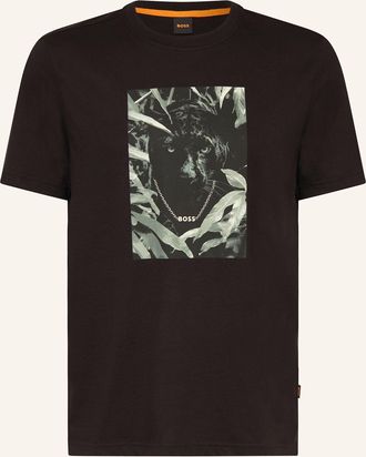 HUGO BOSS T-Shirt Animali schwarz