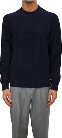 HUGO BOSS Homme, Pulls, Bleu, Taille: L Tricot &agrave; col rond