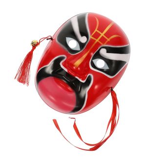 SOLUSTRE Traditionelle Chinesische Peking Oper Maske Leichte Cosplay Bühnendekoration Wandhänger für Halloween Maskenball Fasching und Kostümpartys Li