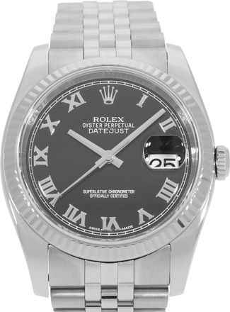 Rolex Uhren - Datejust - Gr. unisize - in Schwarz - f&uuml;r Damen