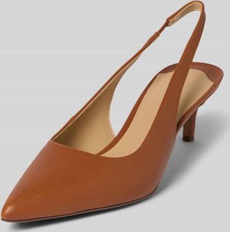 Lauren Ralph Lauren Pumps aus Leder mit Pfennigabsatz Modell LOLAH II
