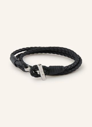 Tom Ford Lederarmband schwarz
