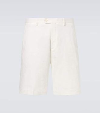 Etro Bermuda en coton m&eacute;lang&eacute;