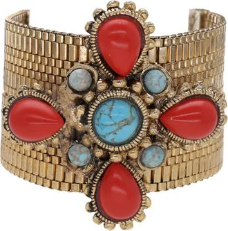 Vintage cross bracelet - Gold