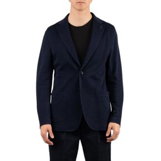 Paoloni Herren, Jacken, Blau, LGr&ouml;&szlig;e