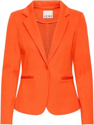 Ichi Ichi - Ihkate BL Jakker 20101801-2 - Femme - Vestes - Orange - Taille: 36 FR