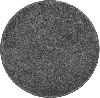 Kleine Wolke 5405901521 Badteppich Relax 100 cm rund d anthrazit