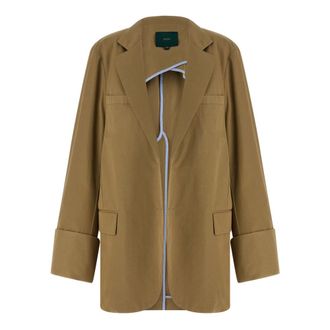 JEJIA Damen, Jacken, Beige, 2XSGr&ouml;&szlig;e