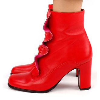 Chie Mihara Fapico Stiefeletten mit Absatz - - Shoes - Damen - Rot - 35 EU