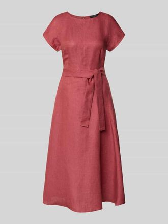 Max Mara Tailliertes Freizeitkleid aus reinem Leinen Modell ESORDIO