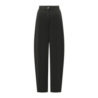 Elisabetta Franchi Weite Hosen - - Trousers - Damen - Schwarzk - S