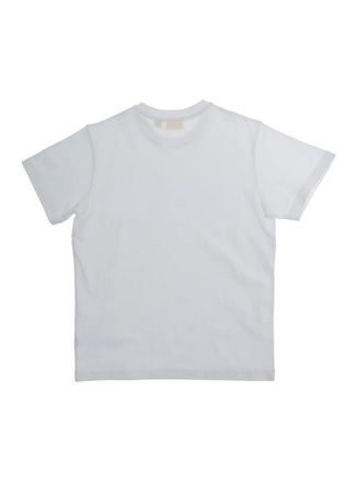 Off-white Boys Kids T-Shirt With Logo, White Cotton T-Shirts And Polos