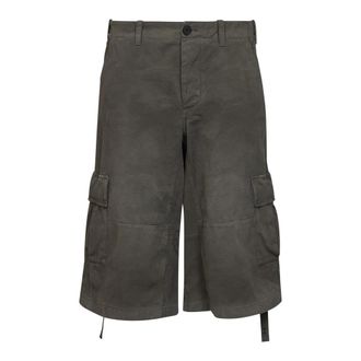 Fendi Damen, Shorts, Gr&uuml;n, XSGr&ouml;&szlig;e