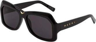 Marni Lunettes de soleil Tiznit - Femme - Accessoires - Noir - Taille: 57 MM